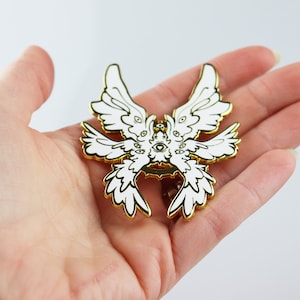 Seraphiel Pin | Seraph Angel Enamel Pin, Angel Seraphim, Occult Pins ...