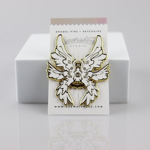 Seraphiel Pin | Seraph Angel Enamel Pin, Angel Seraphim, Occult Pins ...