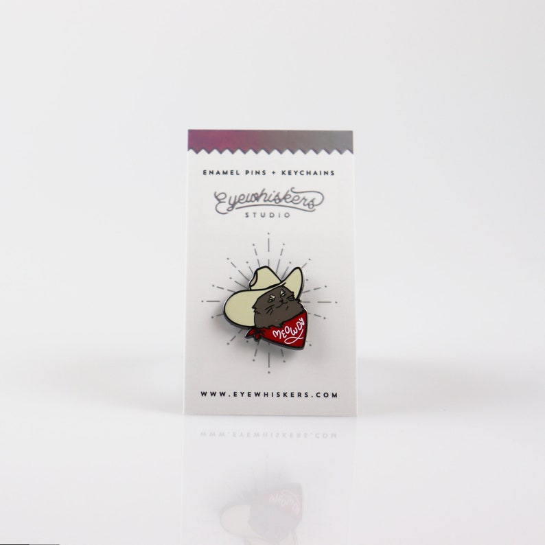 Cowboy Cat Pin / Cowboy Enamel Pin / Meowdy Pin / Western Cat - Etsy
