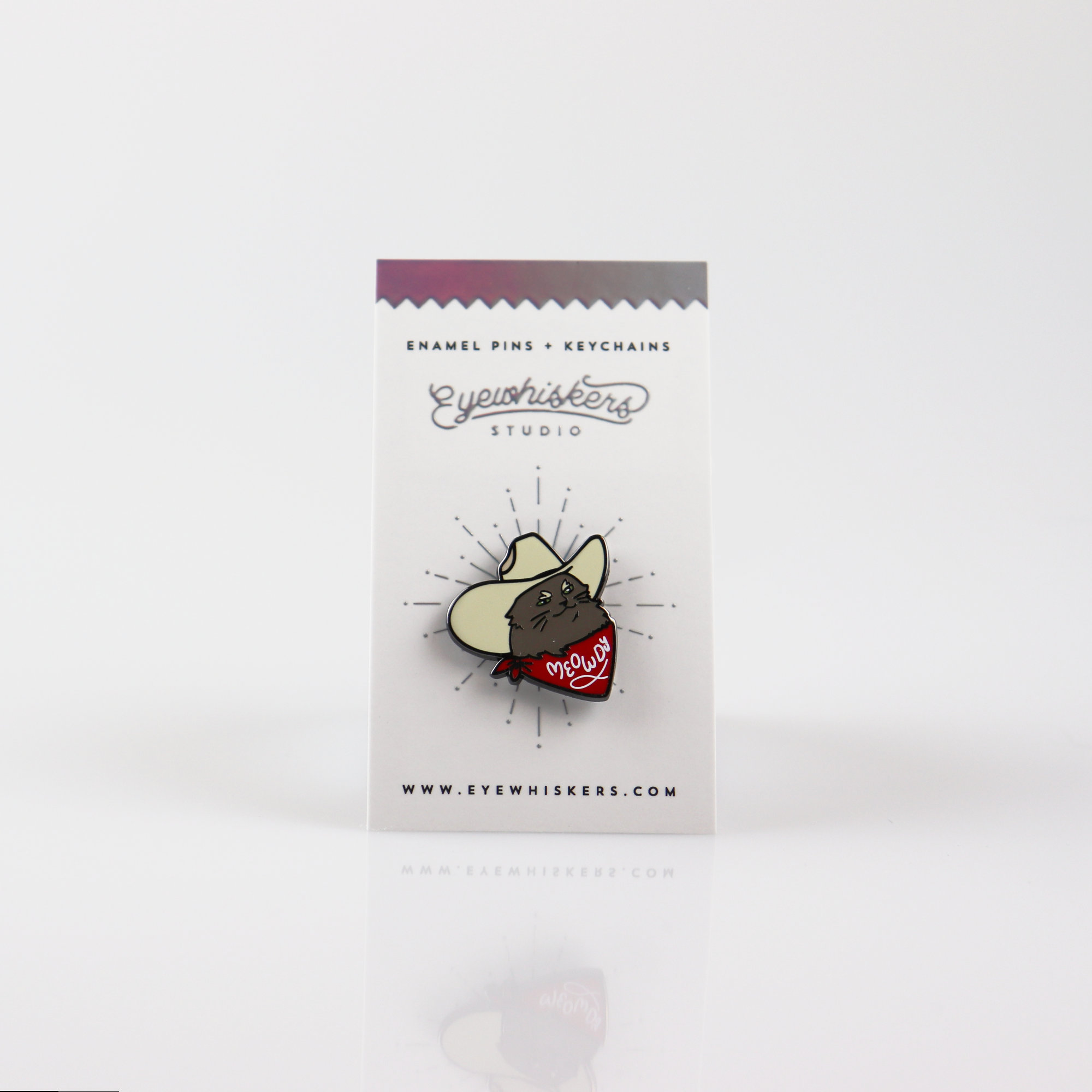 Cowboy Cat Pin / Cowboy Enamel Pin / Meowdy Pin / Western Cat - Etsy