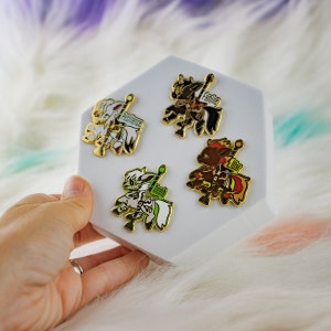 Four Horsemen of the Apocalypse Carousel Horse Pins Four Ponies of ...