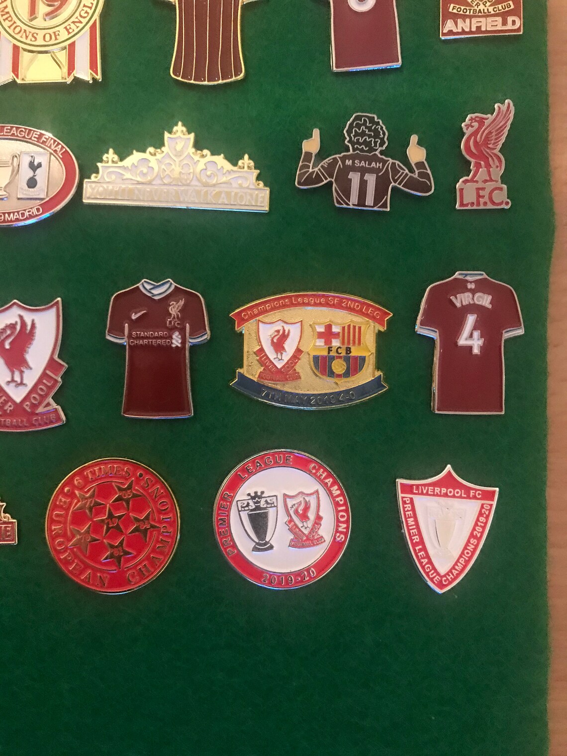 Liverpool FC Pin Badge Bundle 27 Badges | Etsy