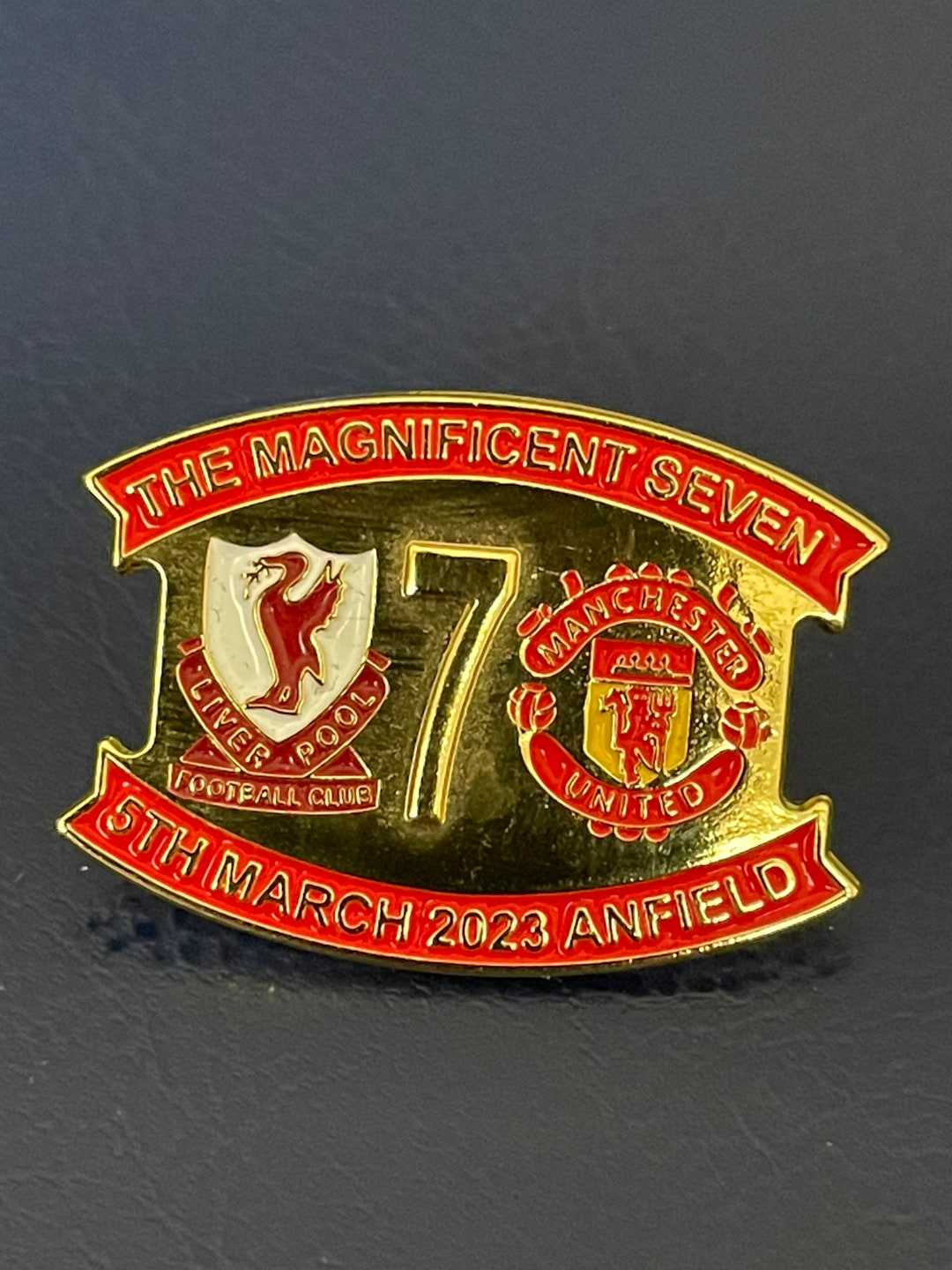 Liverpool 7 V 0 Man Utd Pin Badge - Etsy