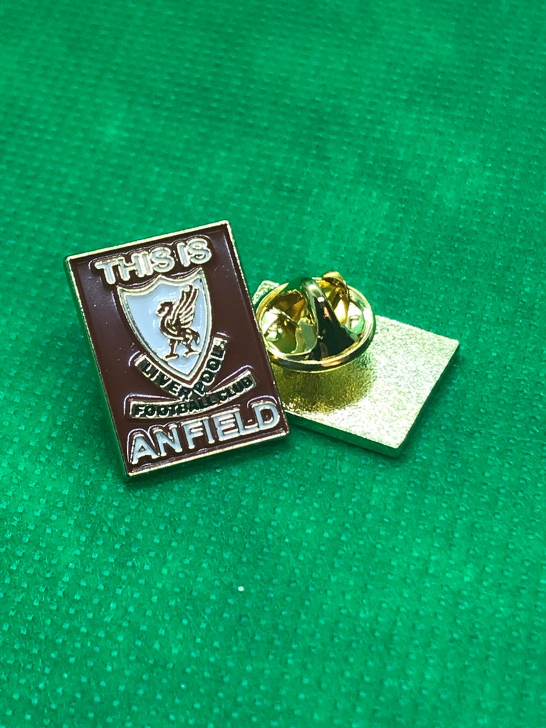 Liverpool FC "this is Anfield Pin Badge". - Etsy