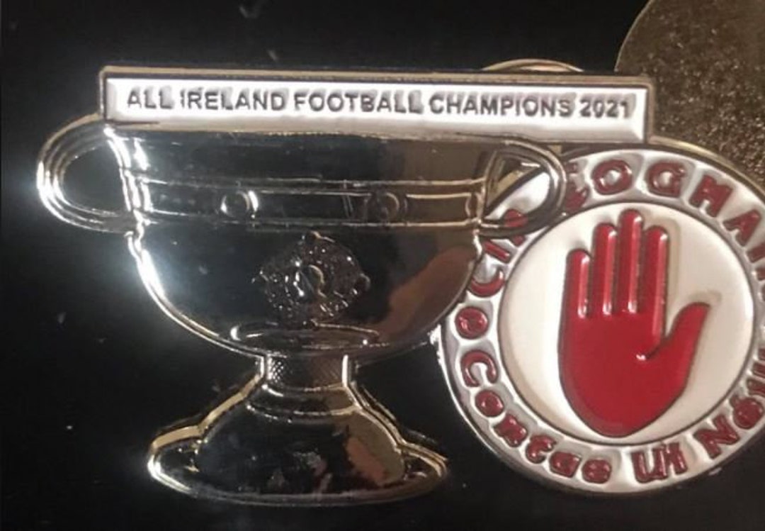 Tyrone All-ireland Football GAA Champions 2021 Pin Badge - Etsy