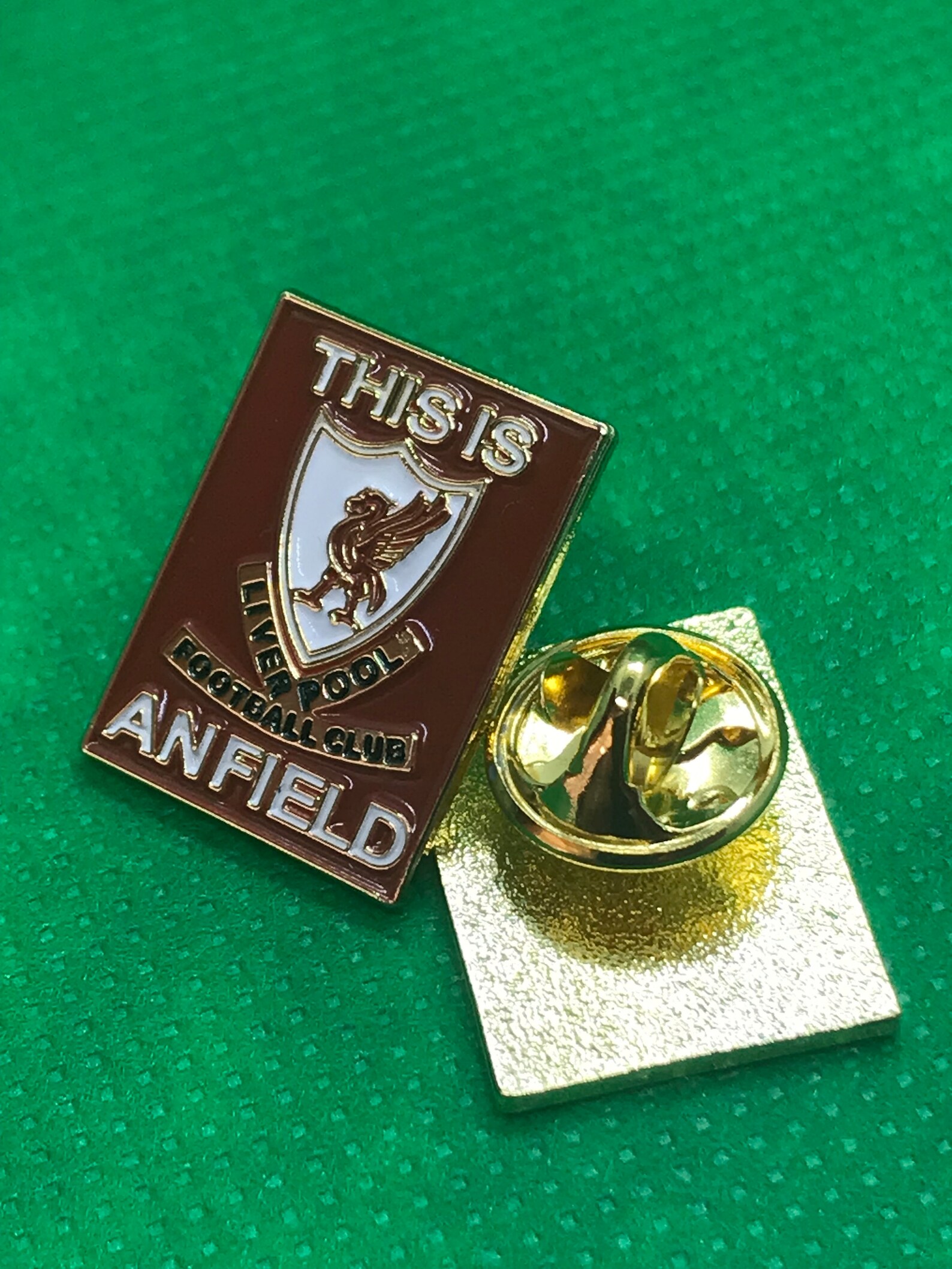 Liverpool FC "this is Anfield Pin Badge". - Etsy