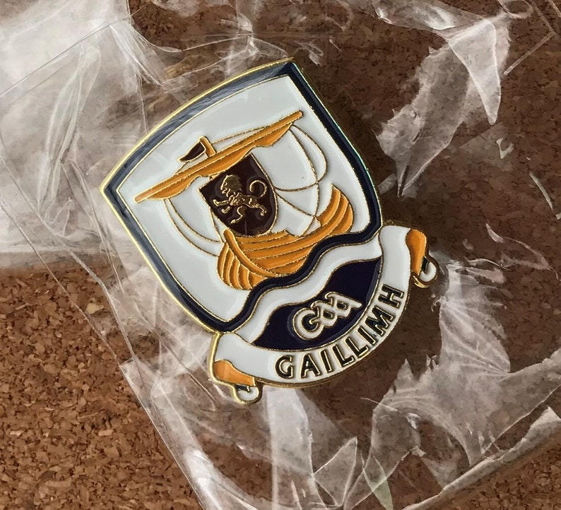 Galway GAA Pin Badge | Etsy