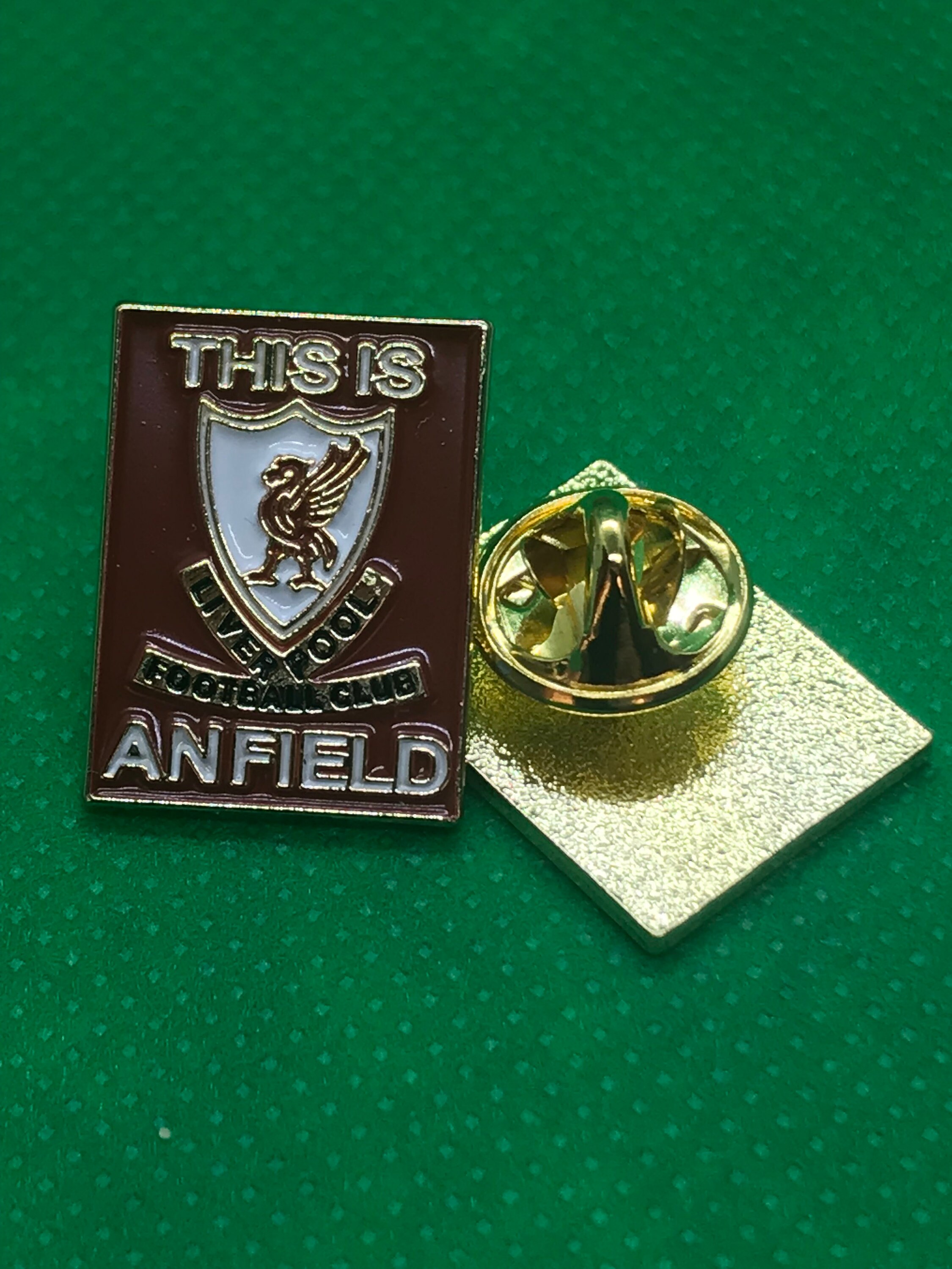 Liverpool FC "this is Anfield Pin Badge". - Etsy