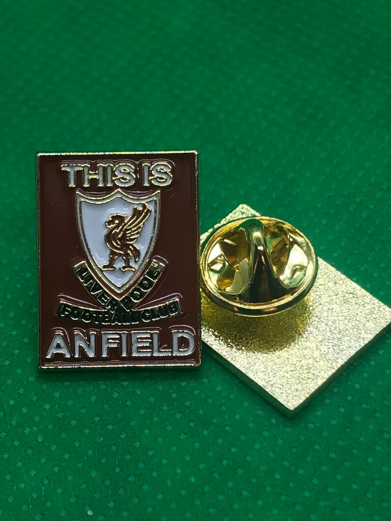 Liverpool FC "this is Anfield Pin Badge". - Etsy