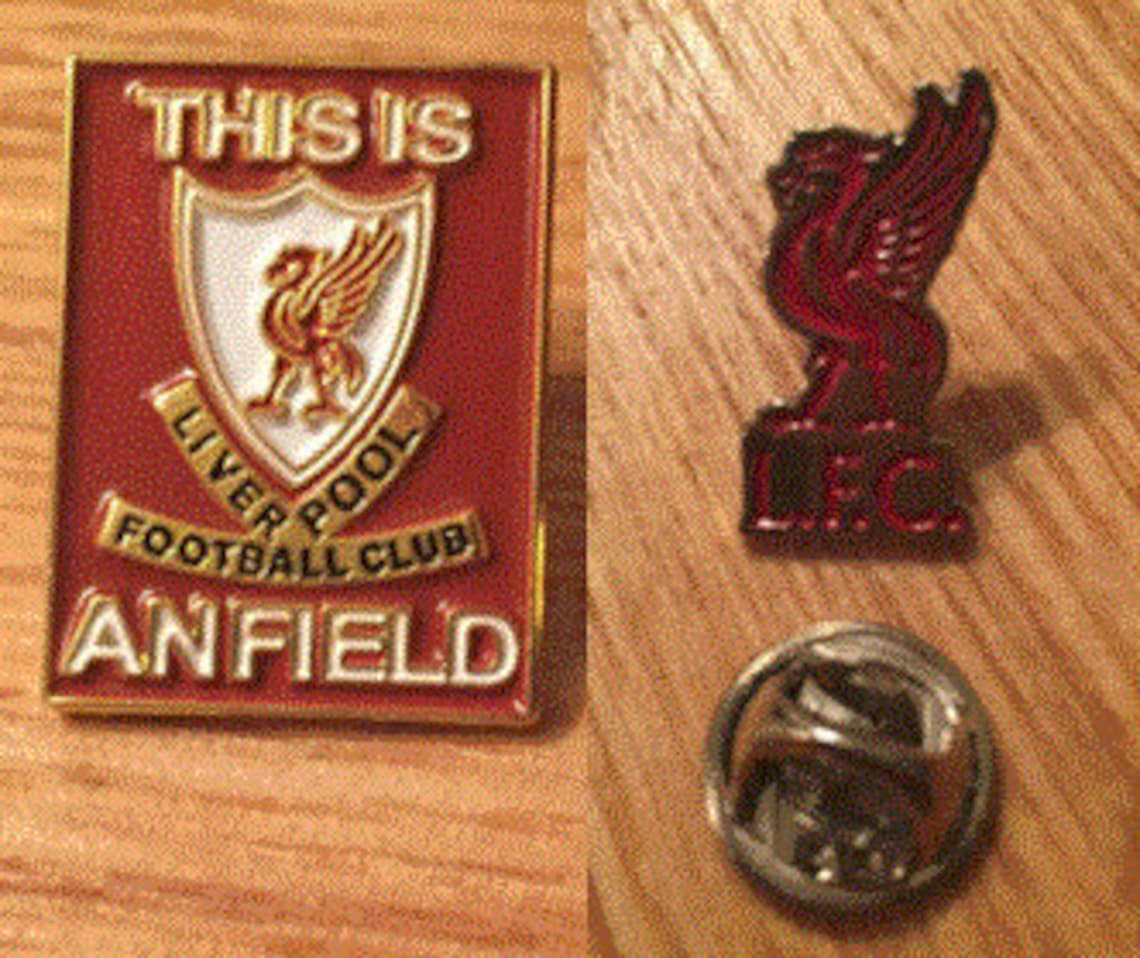 Liverpool FC Pin Badges | Etsy