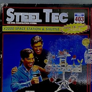 Remco Steel Tec X2000 Space Station & Shuttle Construction System 403 ...