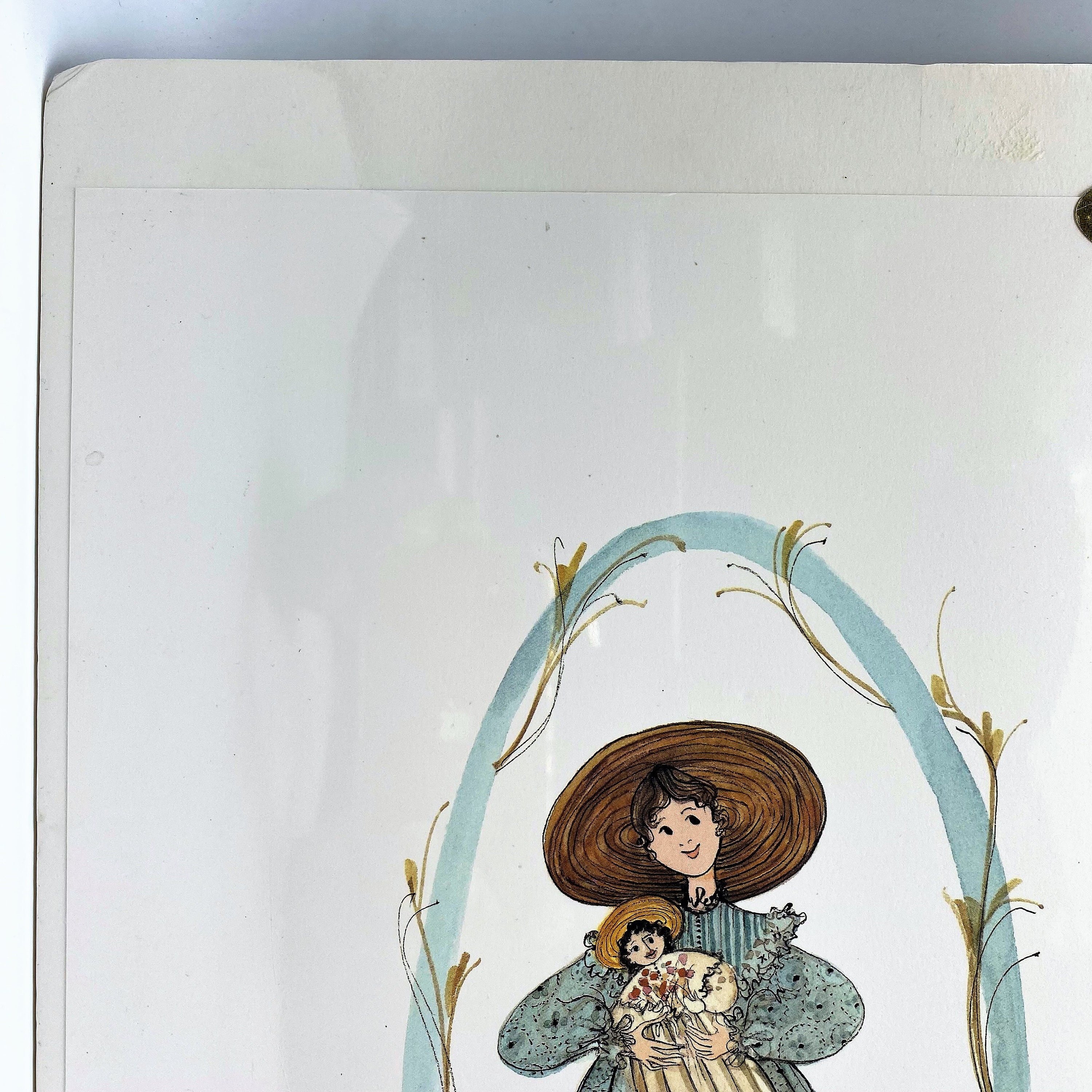 P. Buckley Moss Hand Signed Numbered Alexis Single Limited Edition ...