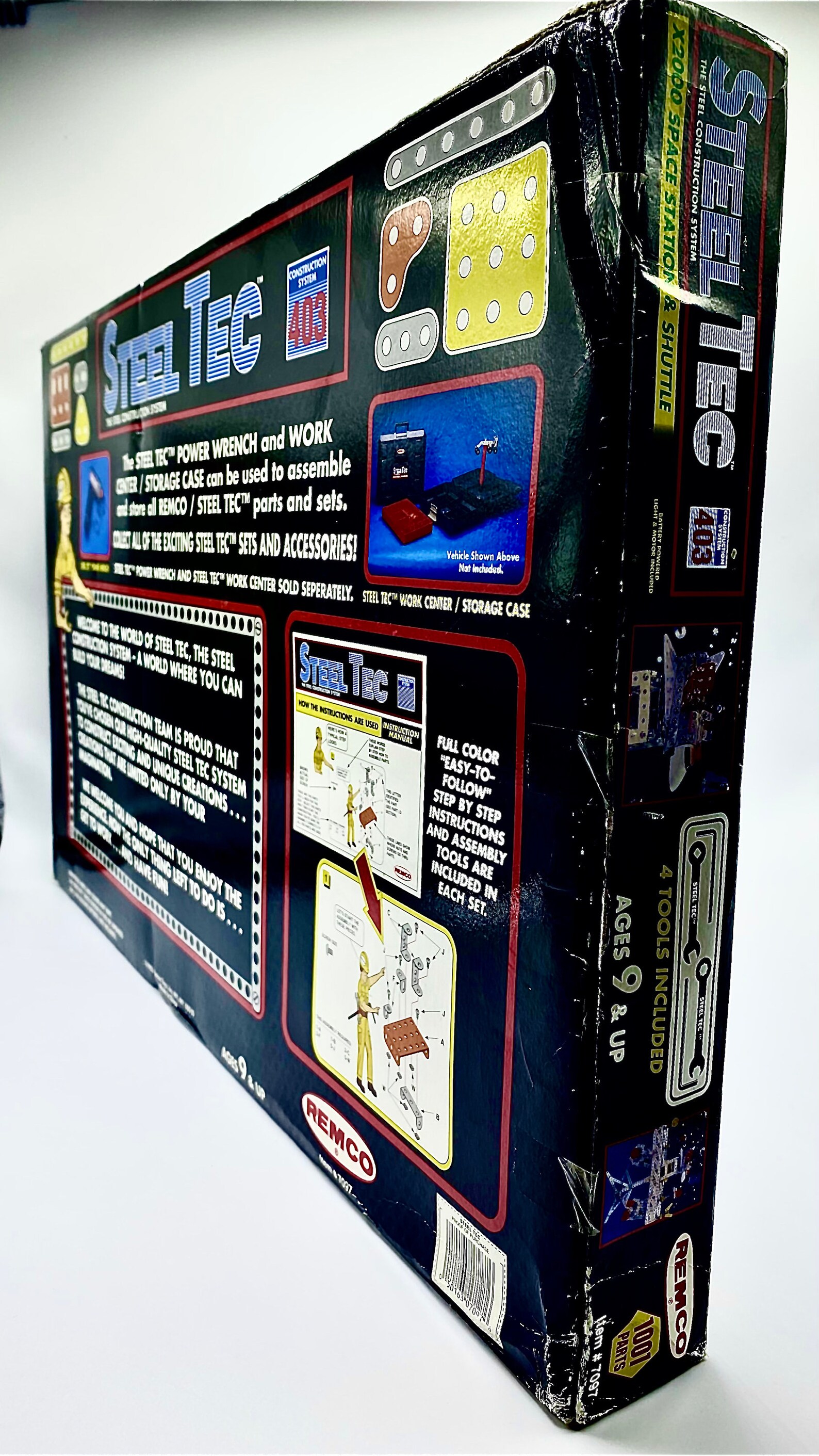 Remco Steel Tec X2000 Space Station & Shuttle Construction System 403 ...