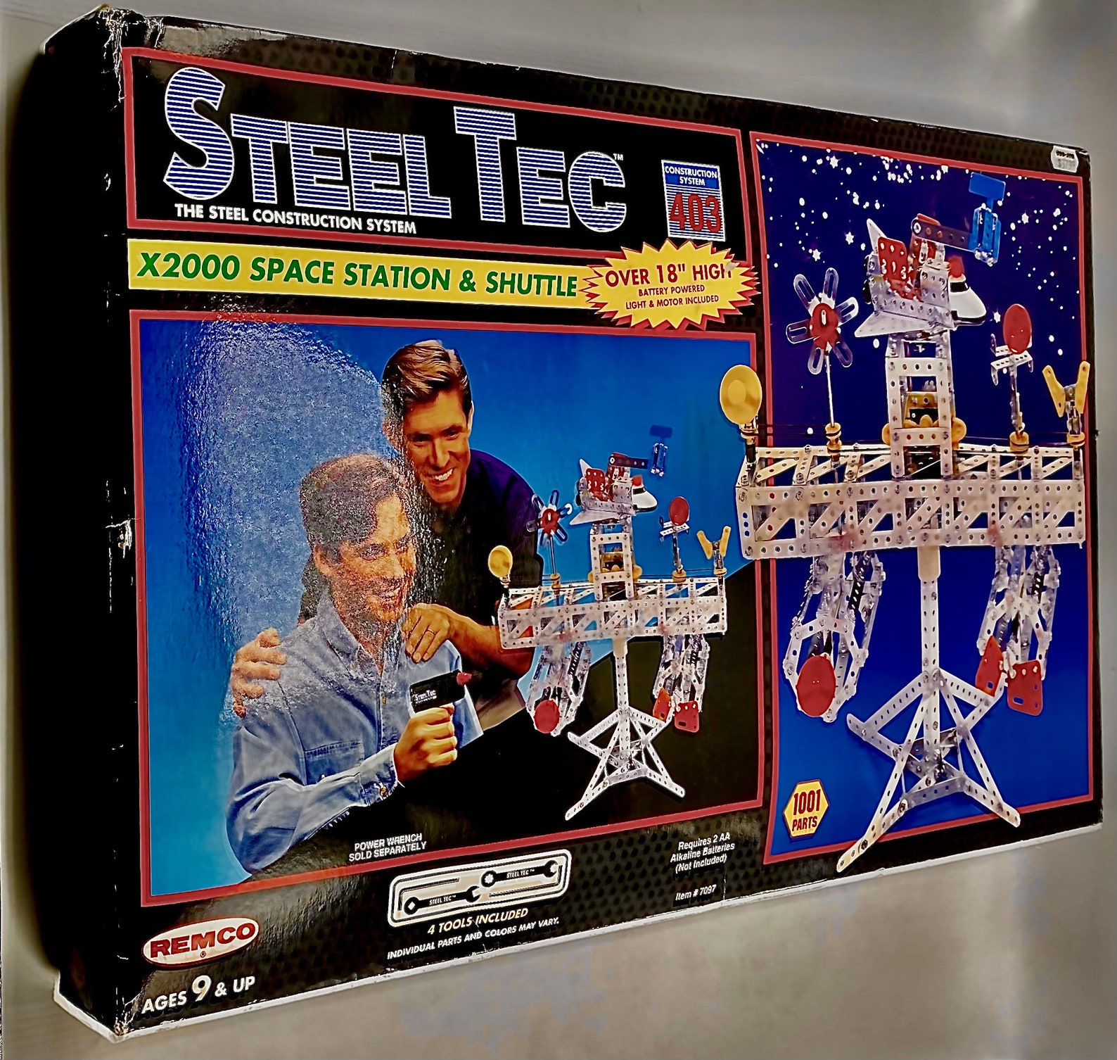 Remco Steel Tec X2000 Space Station & Shuttle Construction System 403 ...