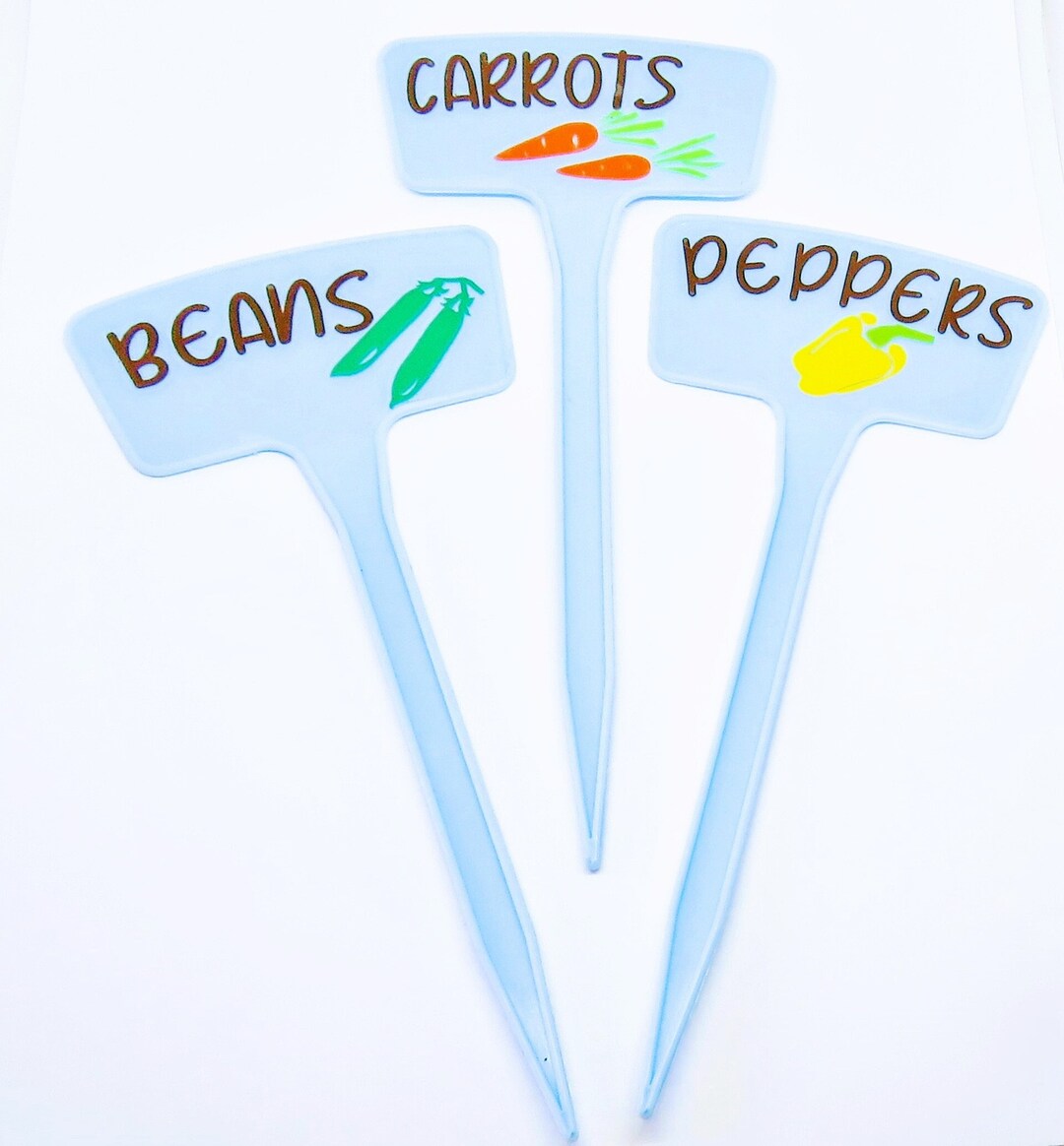 Plant Labels, Plastic Plant Marker, Nursery Labels, Garden Plant Tags ...