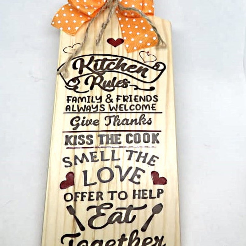 Kitchen Rules - Etsy