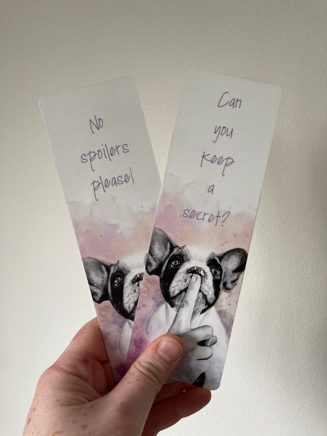 DOWNLOAD: French Bulldog Puppy Dog Art Bookmarks Print at Home Painting ...