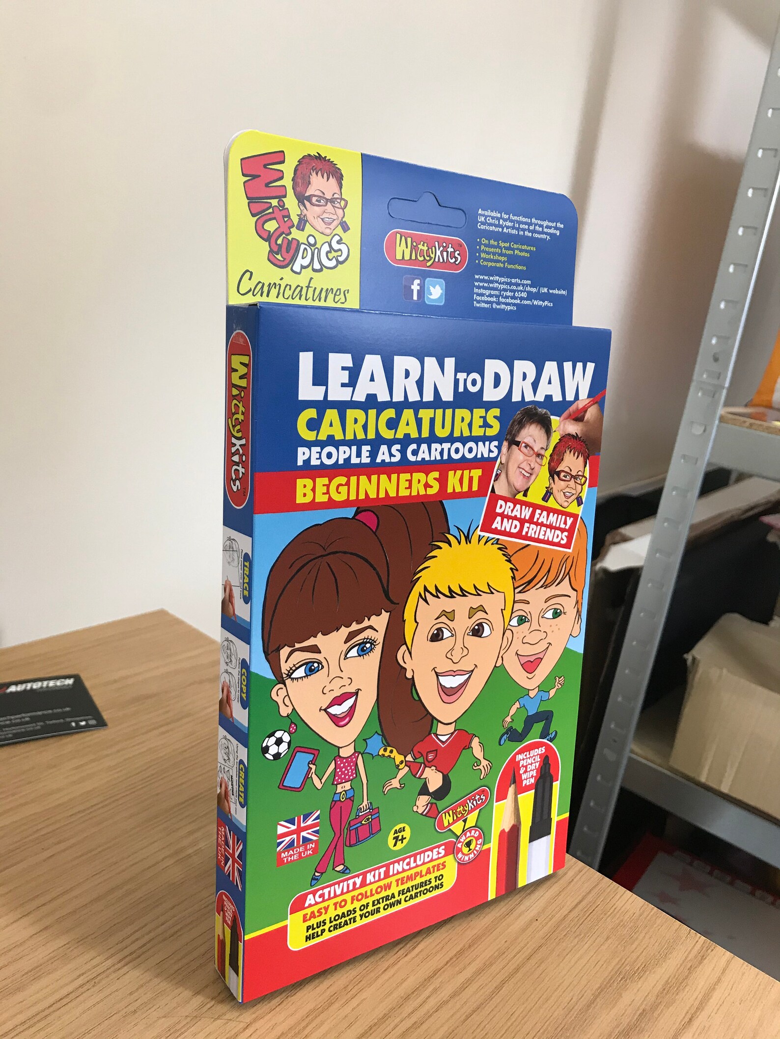 Learn to Draw Cartoon Faces This Kit Has All You Need to Get - Etsy