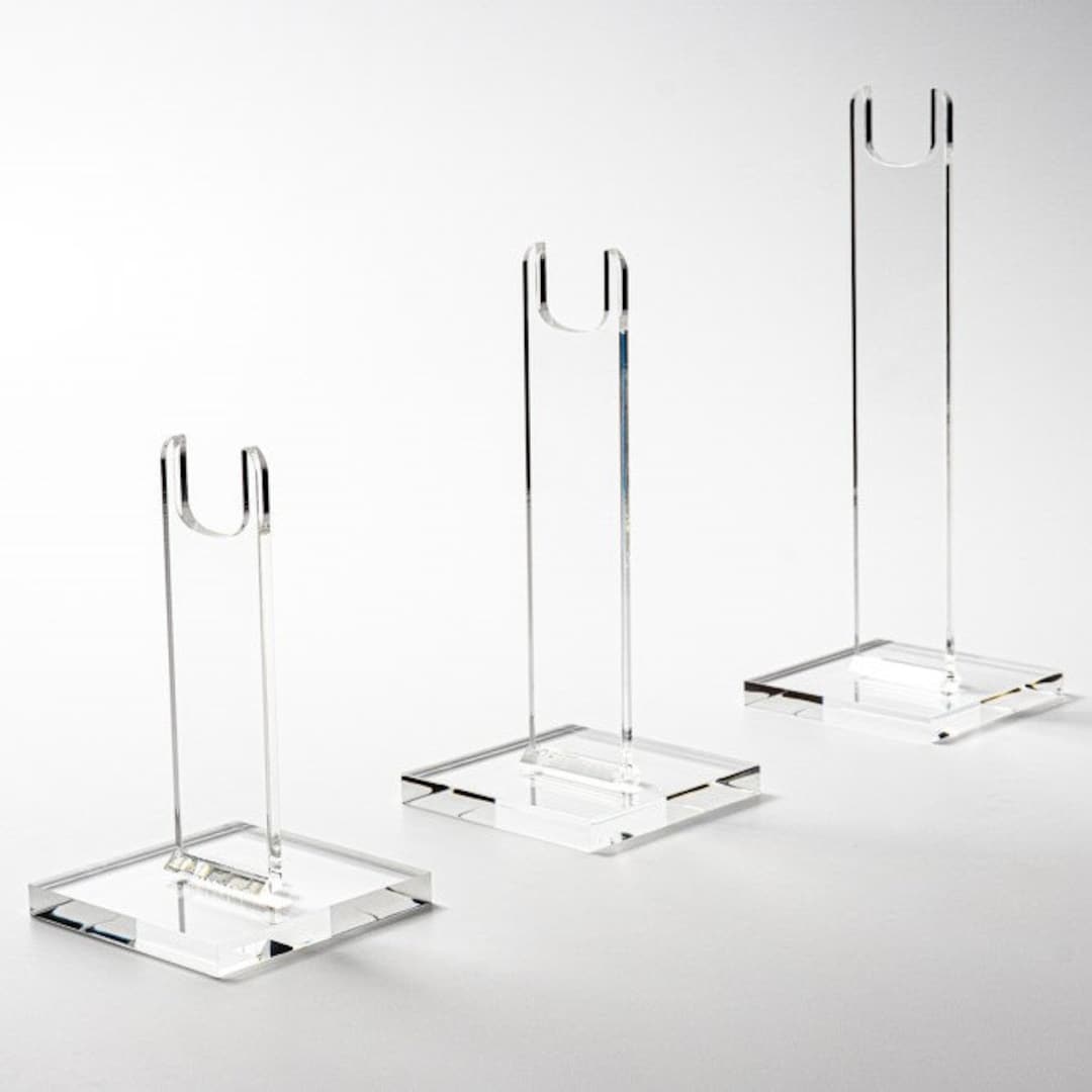 Rifle, Long Gun Display Stand, for Displays and Shows, Clear Acrylic ...
