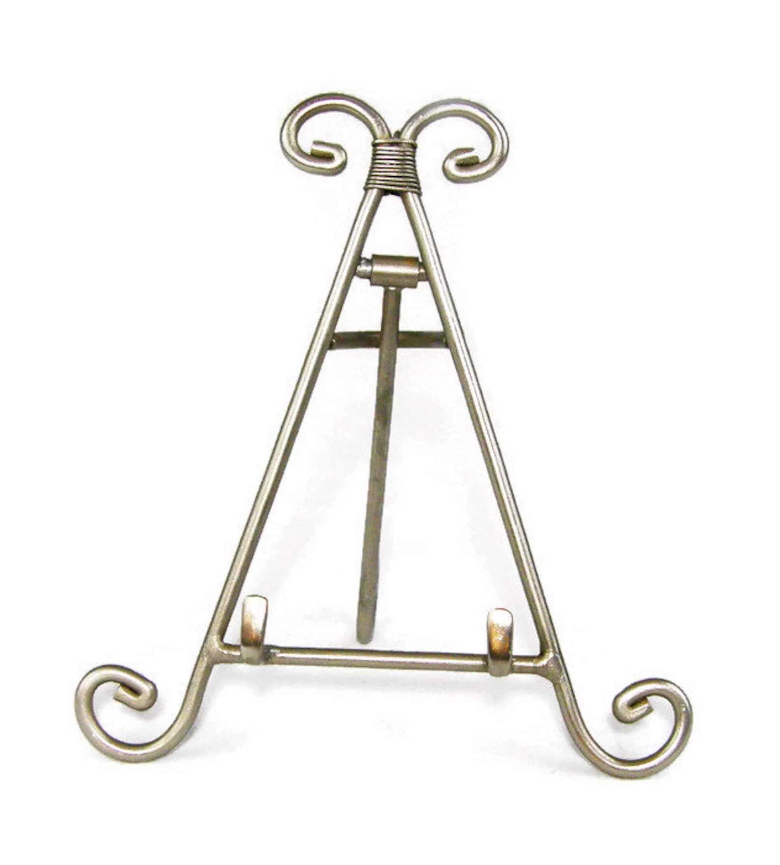 Decorative Metal Easel 7" Tall Display Stand- Copper, Iron, Antique ...