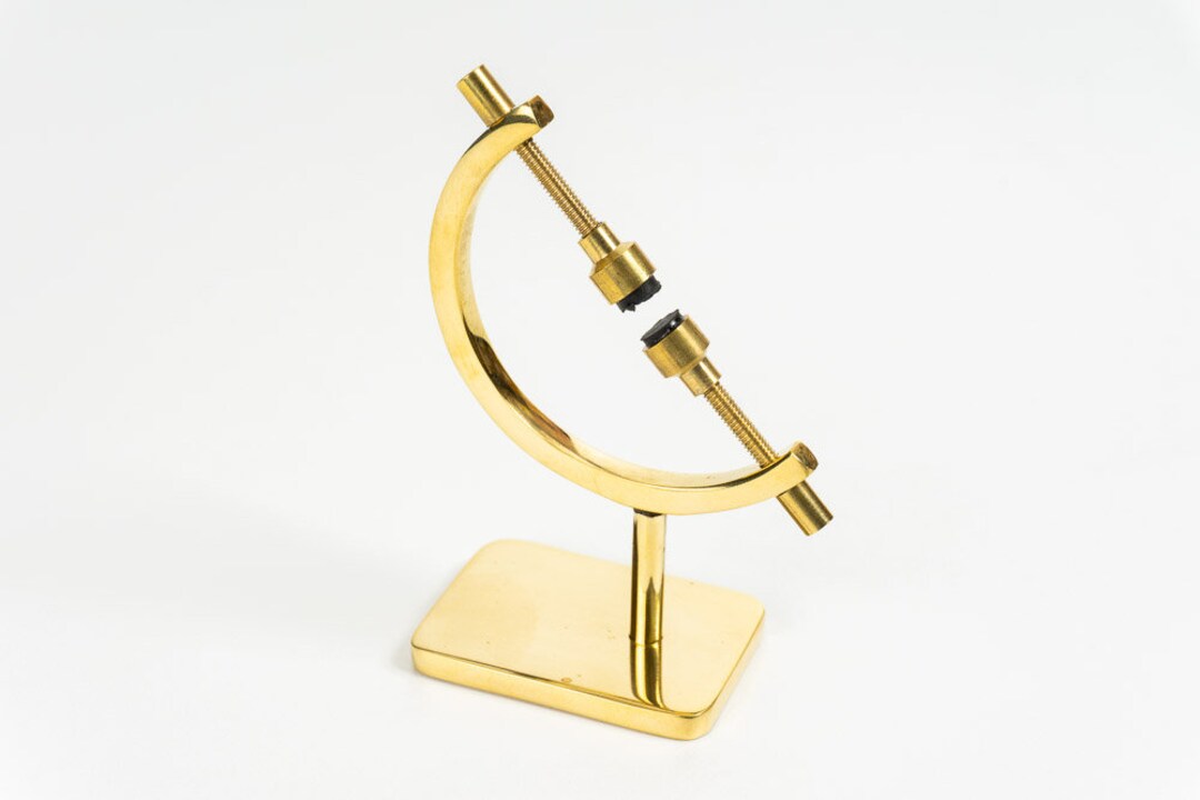 Caliper Stand 3.375” Display Stand for Coin, Glass Marble, Gem, Fossil ...