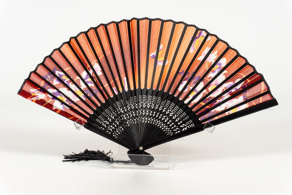 Fan Display Stand Holder Easel for Collector Antique Folding Hand Fans ...