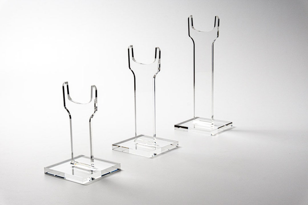 Rifle, Long Gun Display Stand, for Displays and Shows, Clear Acrylic ...
