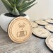 Emotion Tokens Feeling Coins Wooden Emotion Faces Social Emotional ...