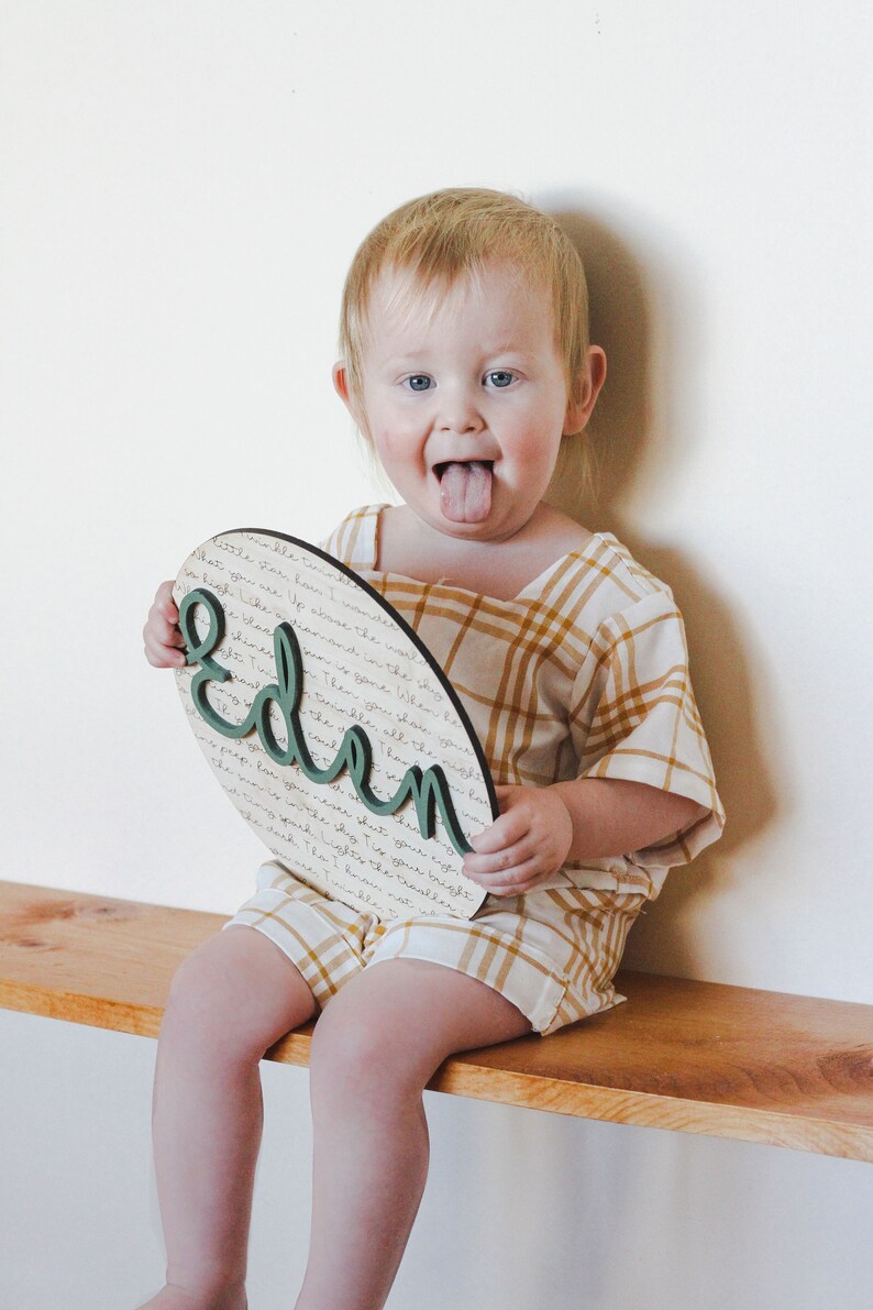 Nursery Name Sign Twinkle Twinkle Little Star Star Design - Etsy