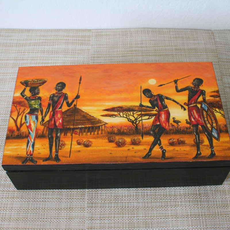 African Wood Jewelry - Etsy