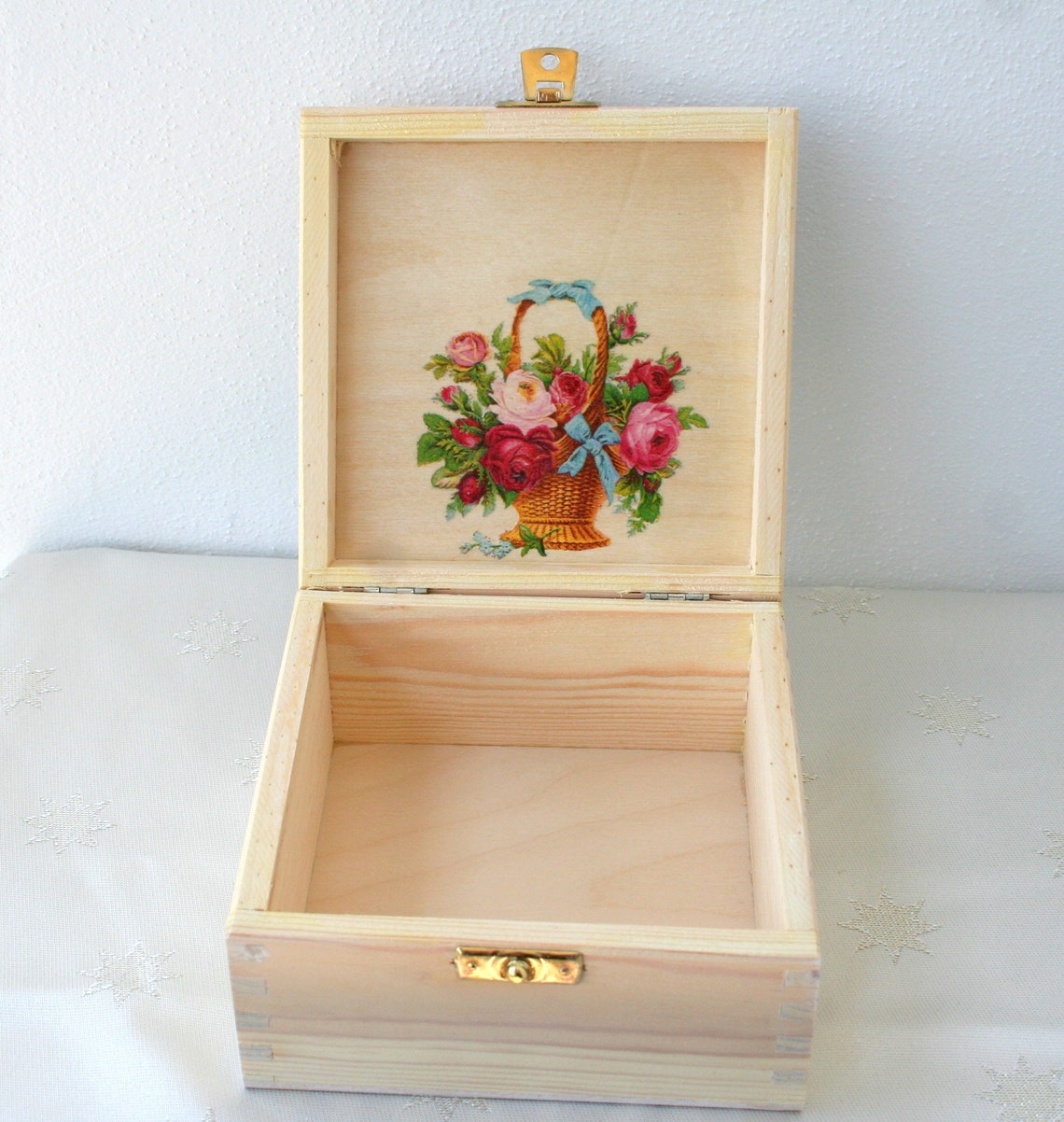 Wooden Box Girl With Umbrella Fairy Box Sweet Girl Treasure - Etsy