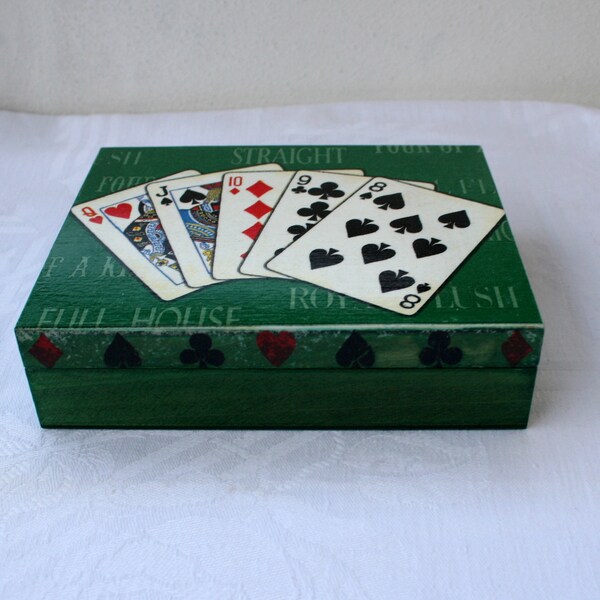 Wooden Playing Cards - Etsy