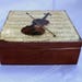 Wooden Box Violin, Vintage Style Box, Keepsake Box, Jewelry Box, Rustic ...