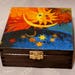 Wooden Box Galaxy, Keepsake Box, Idea Gifts, Casket for Jewelry, Box ...