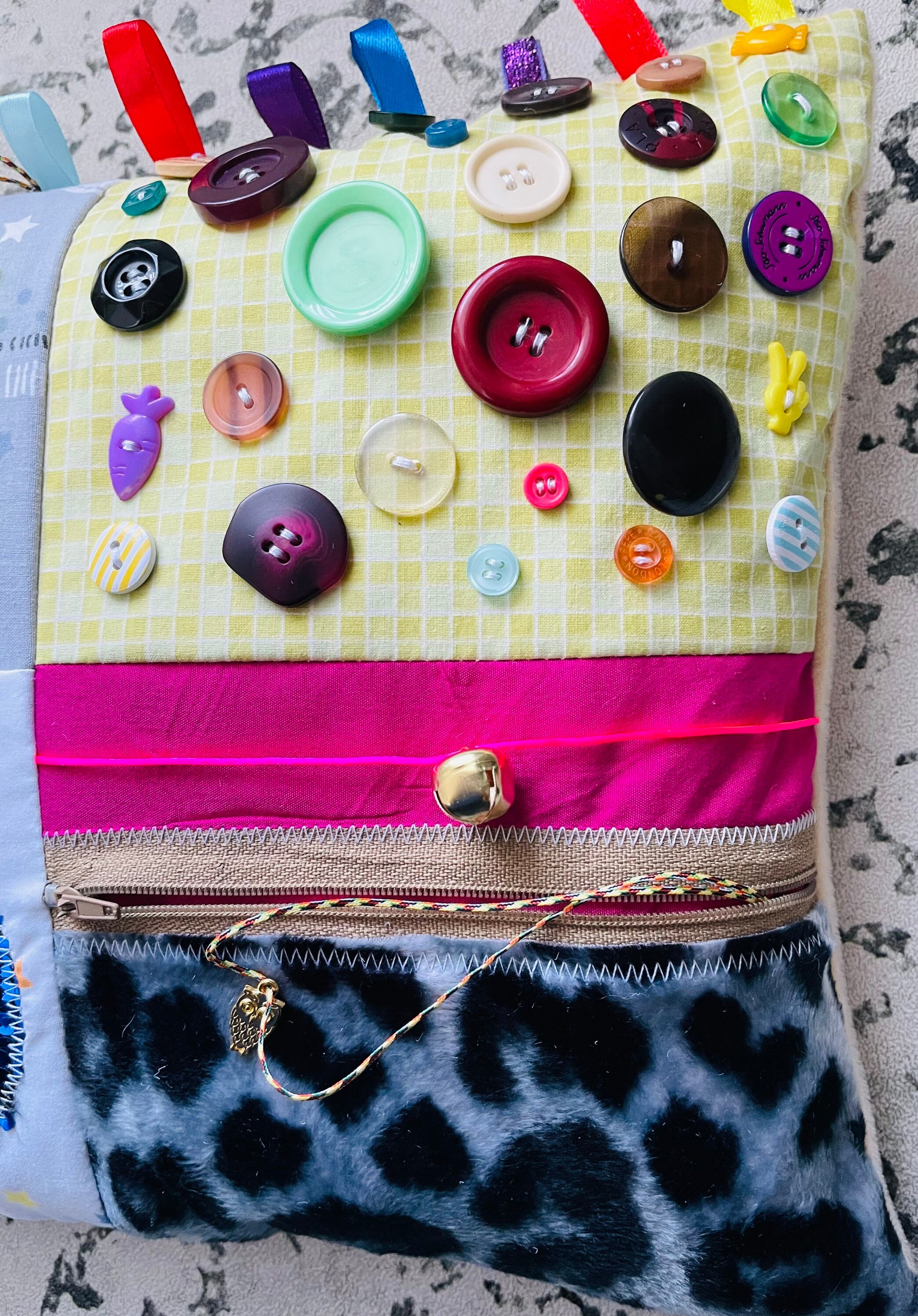 Fidget Sensory Pillow for Dementia Alzheimers FREE SHIPPING - Etsy