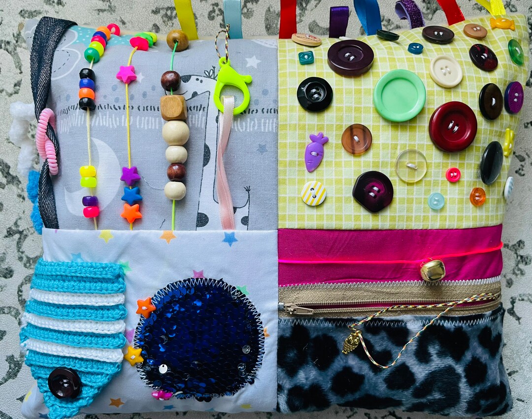 Fidget Sensory Pillow for Dementia Alzheimers FREE SHIPPING - Etsy