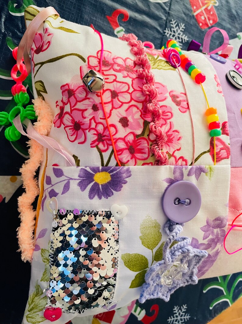 Fidget Sensory Pillow for Dementia, Alzheimers FREE SHIPPING - Etsy