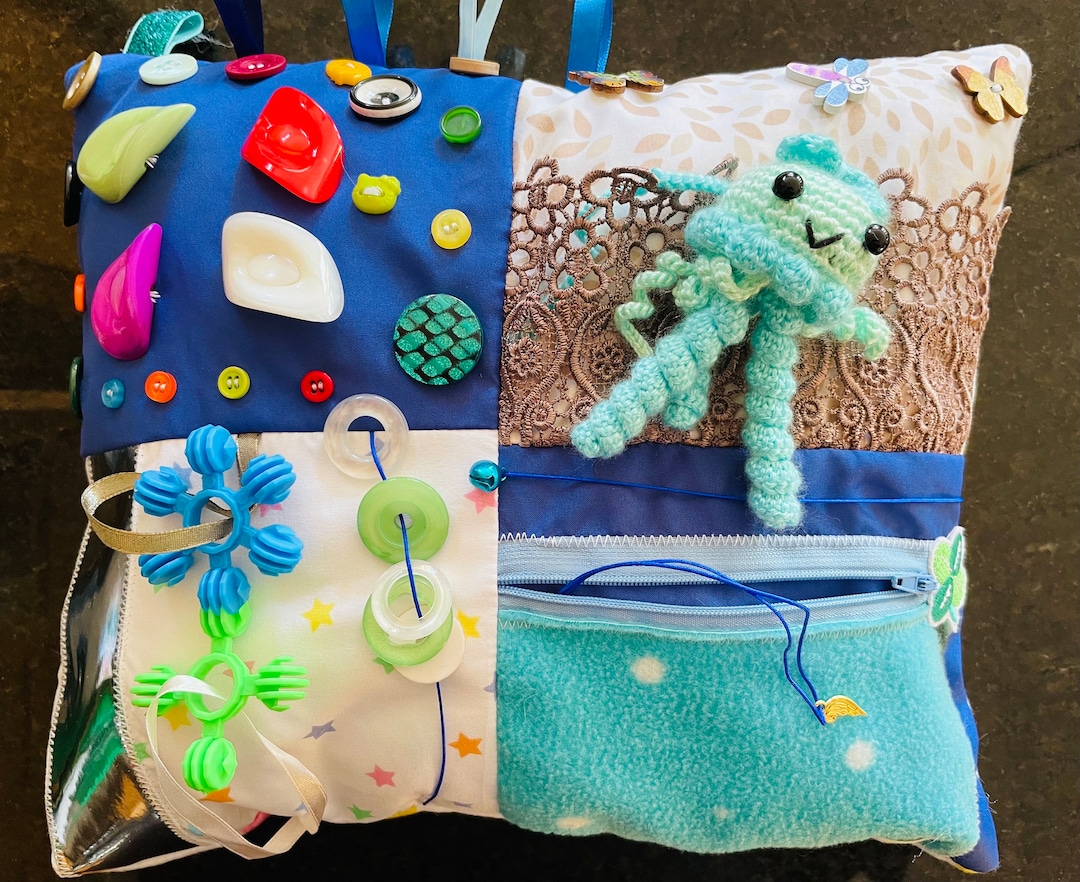 Fidget Sensory Pillow for Dementia, Alzheimer’s FREE SHIPPING - Etsy