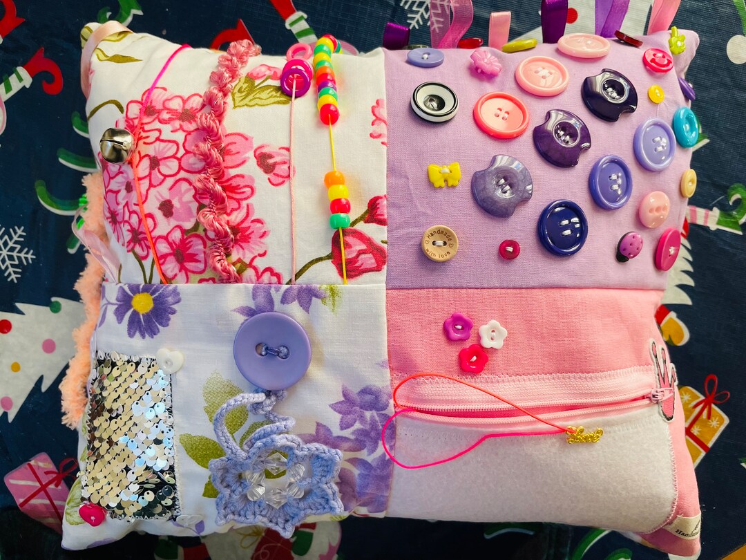 Fidget Sensory Pillow for Dementia, Alzheimers FREE SHIPPING - Etsy