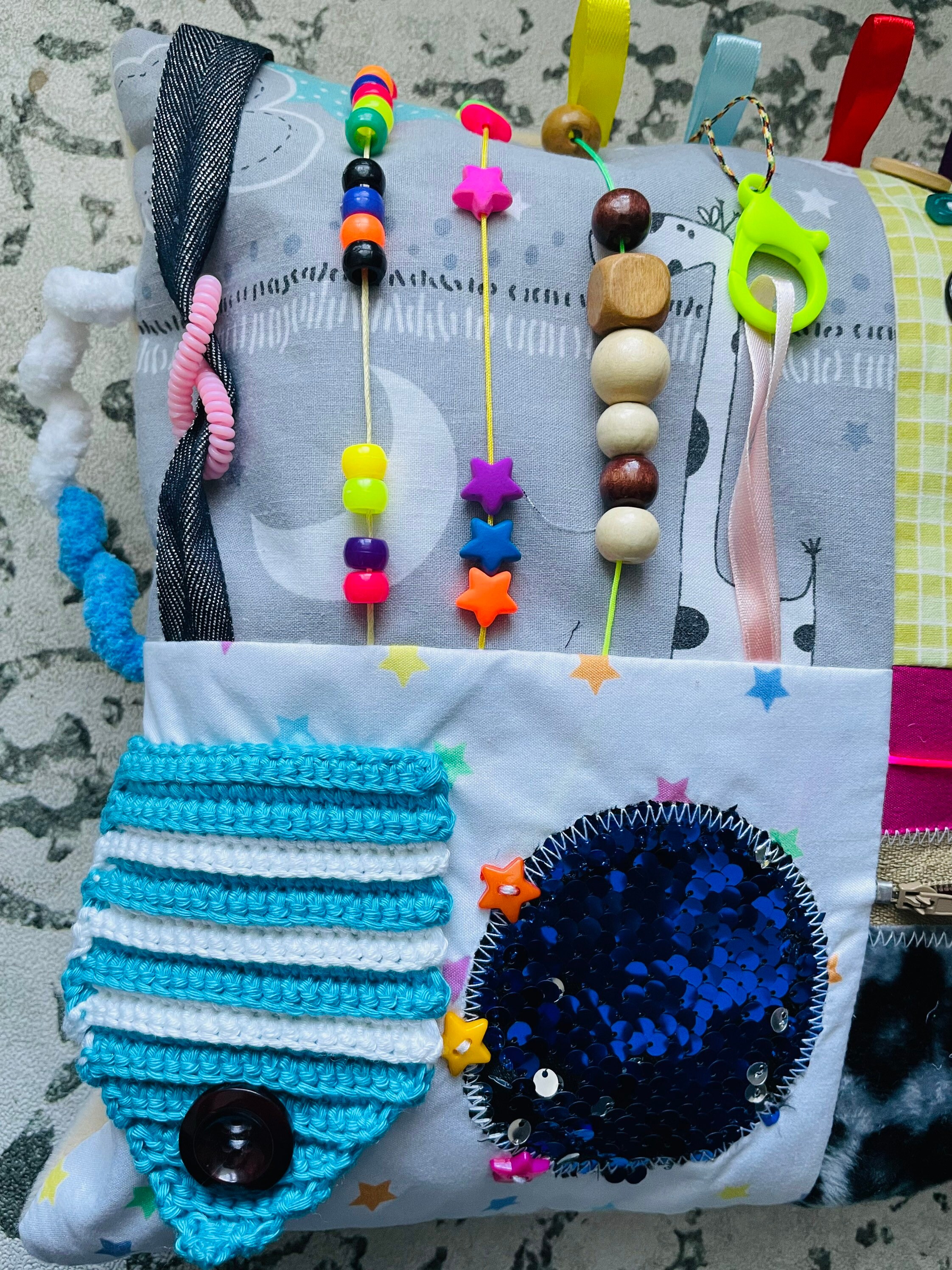 Fidget Sensory Pillow for Dementia Alzheimers FREE SHIPPING - Etsy