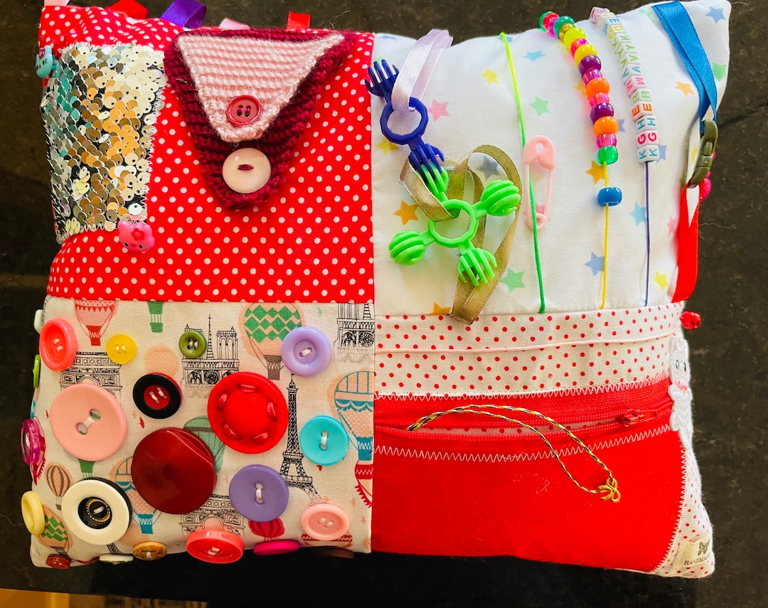 Fidget Sensory Pillow for Dementia, Alzheimer’s FREE SHIPPING - Etsy