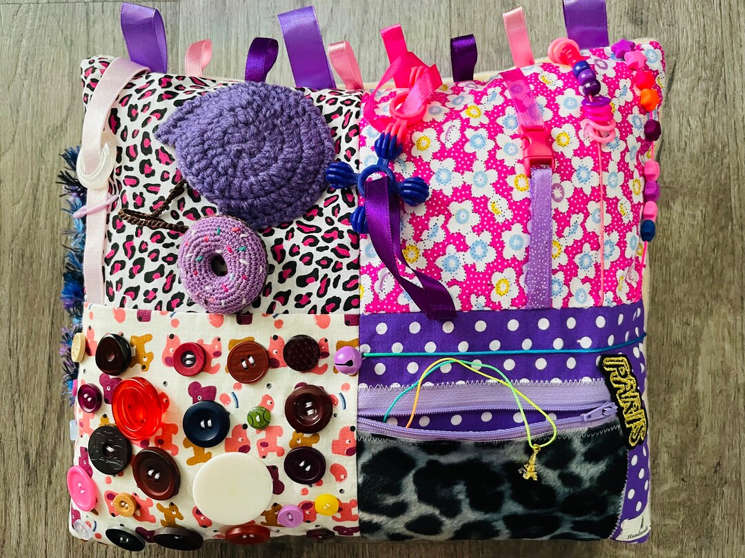 Fidget Sensory Pillow for Dementia, Alzheimer’s FREE SHIPPING - Etsy