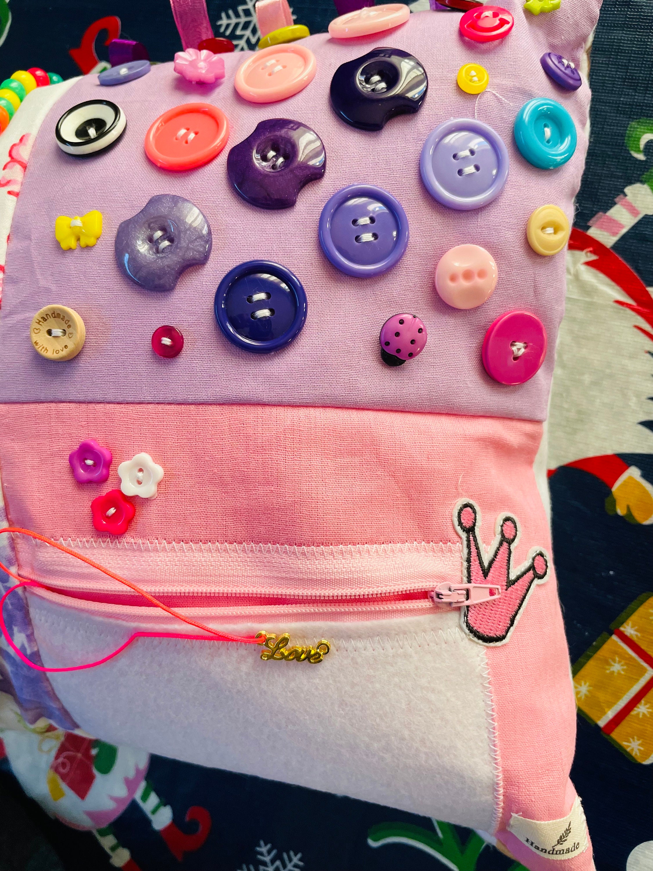 Fidget Sensory Pillow for Dementia, Alzheimers FREE SHIPPING - Etsy