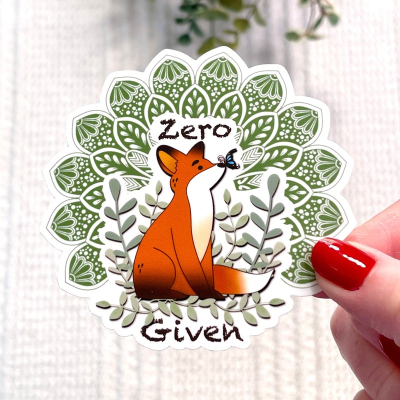 Zero Fox Given - Etsy
