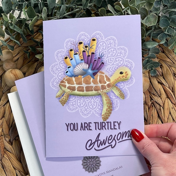 Purple Turtle - Etsy