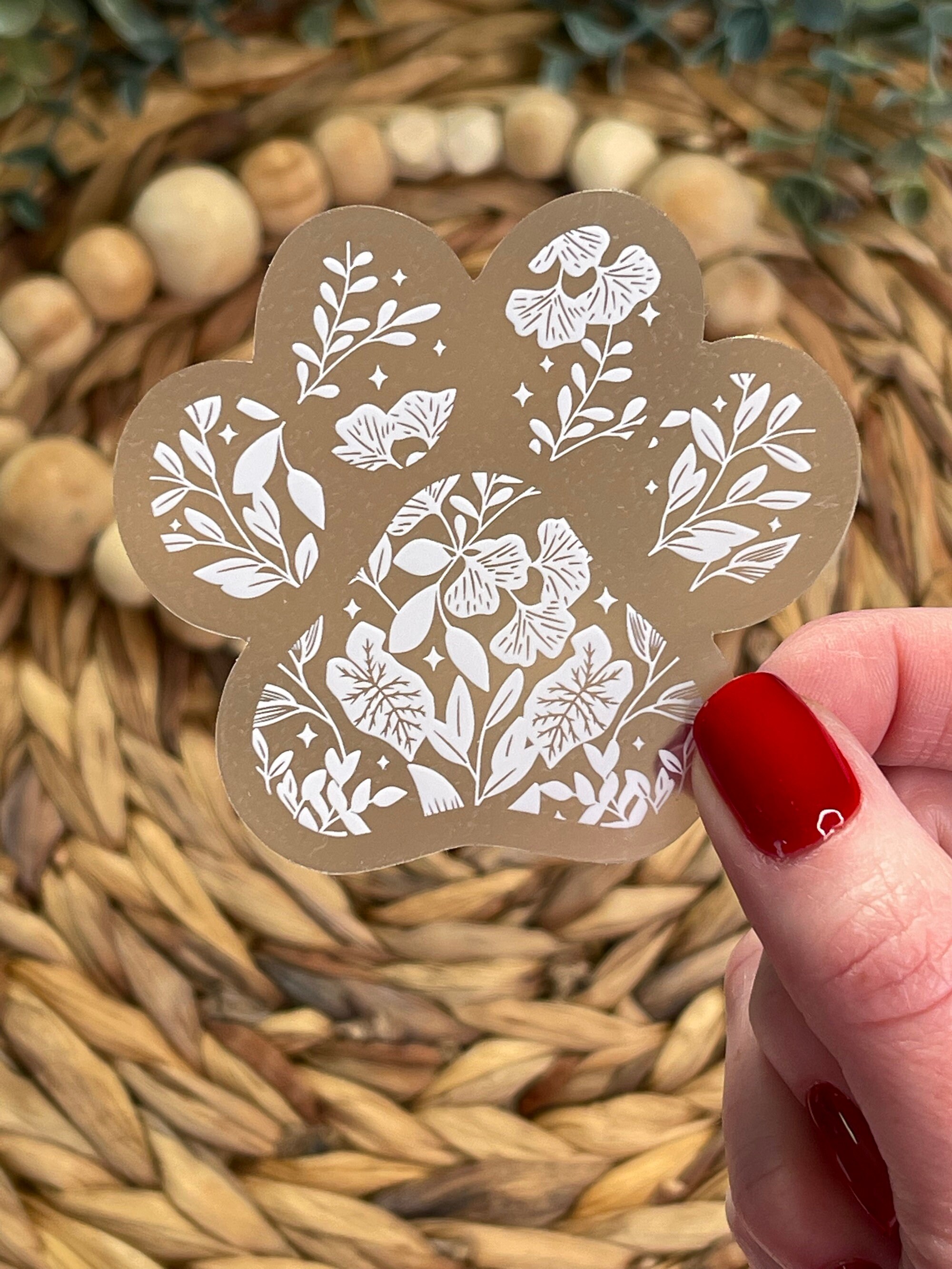 Transparent Dog Paw Sticker Dog Stickers Dog Paw Decals - Etsy