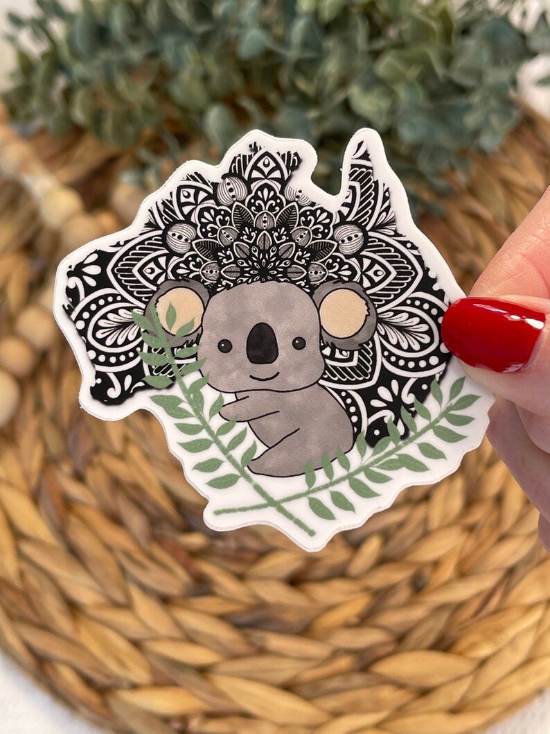 Koala Sticker Koala Sticker Fundraiser Koala Sticker - Etsy