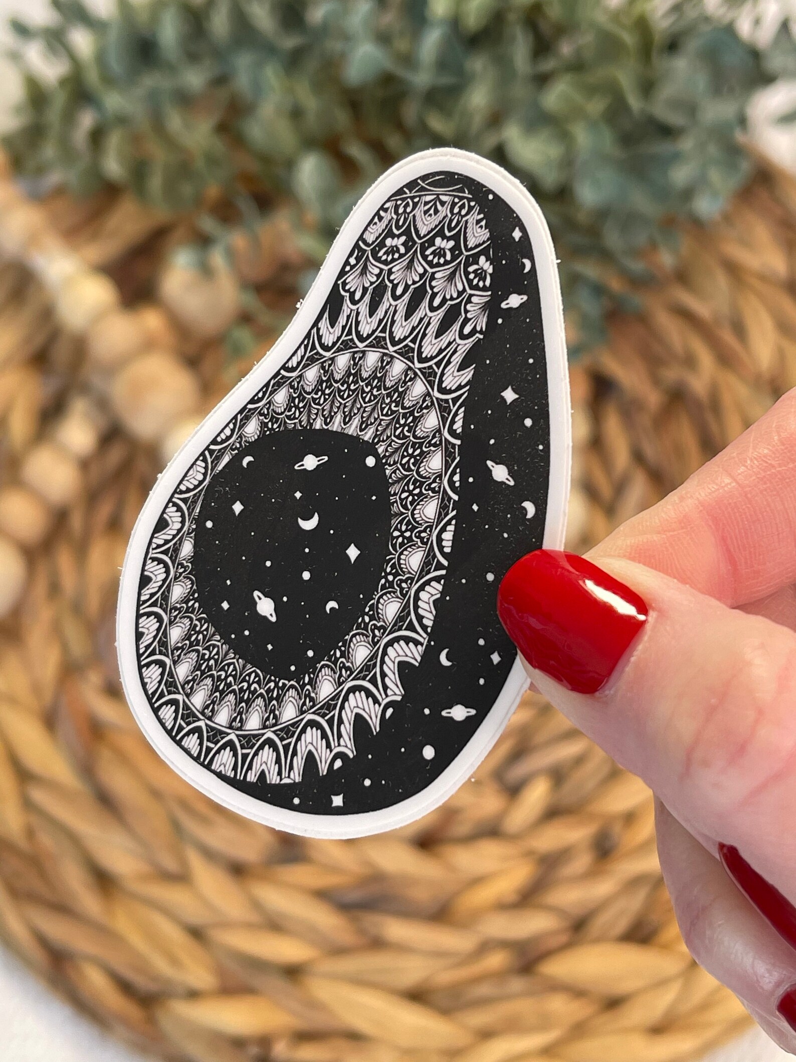 Avocado Sticker Avocado Vinyl Sticker Avocado Laptop - Etsy