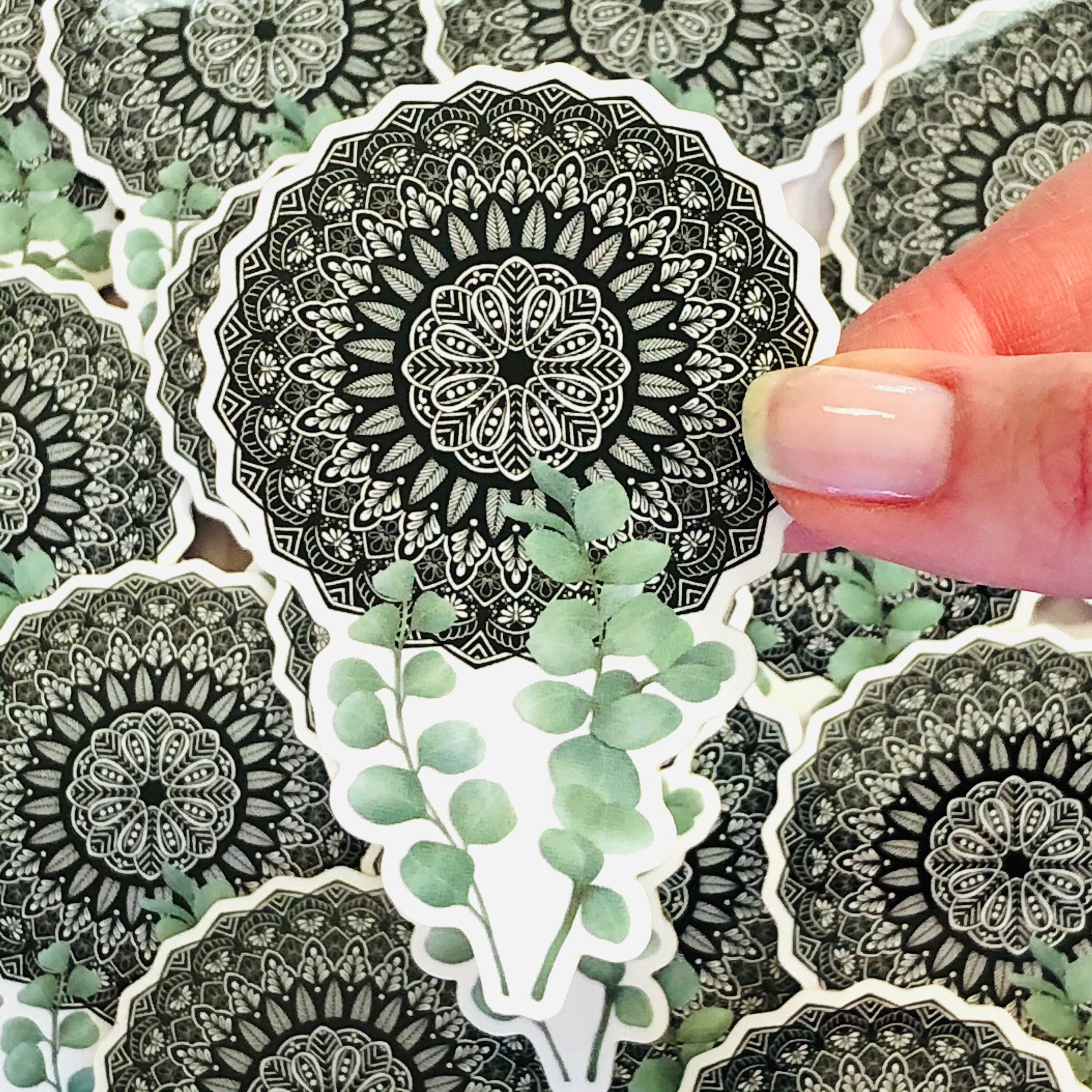 Eucalyptus Plant Sticker Eucalyptus Watercolor Sticker Vinyl | Etsy