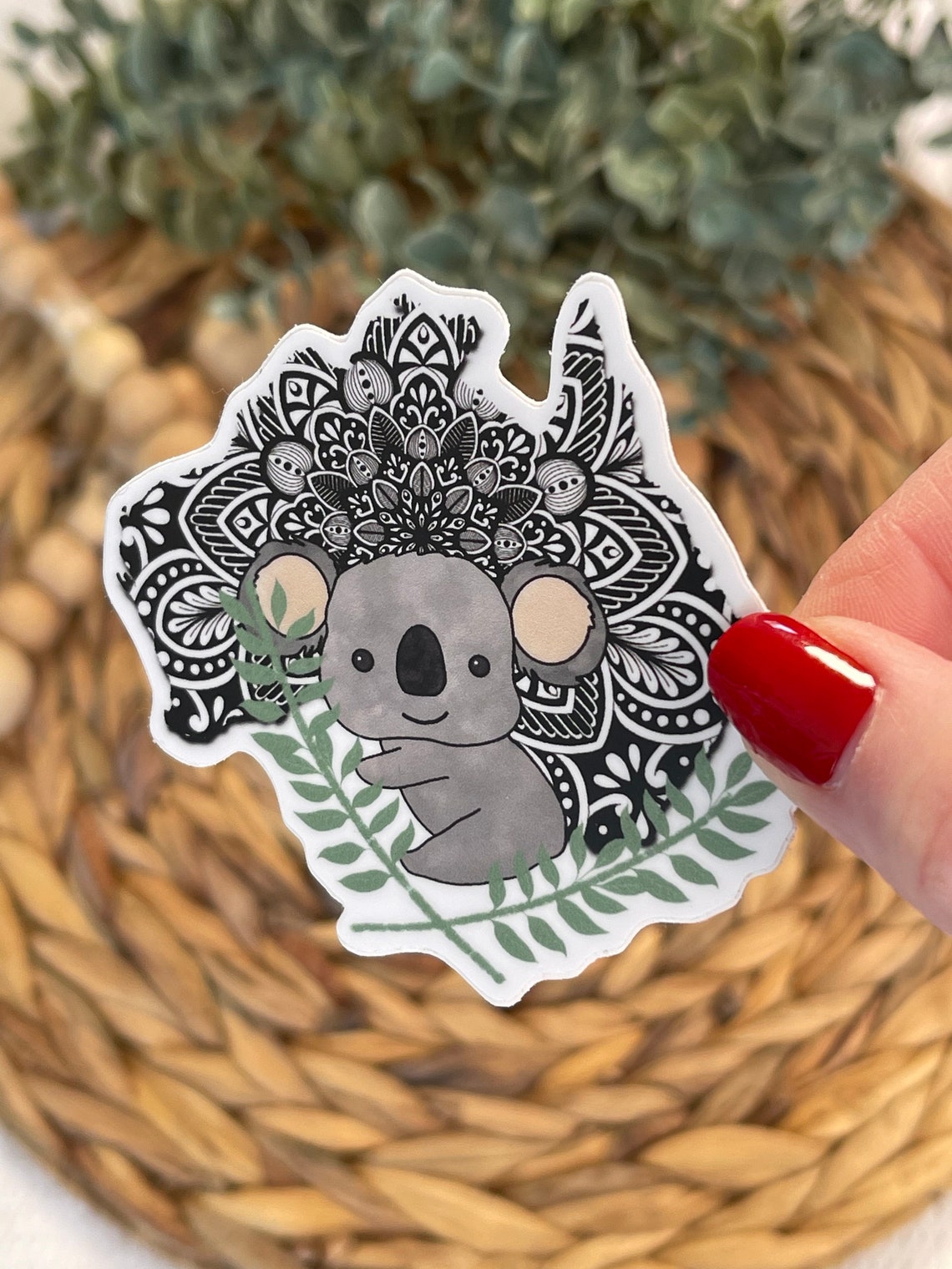 Koala Sticker Koala Sticker Fundraiser Koala Sticker - Etsy